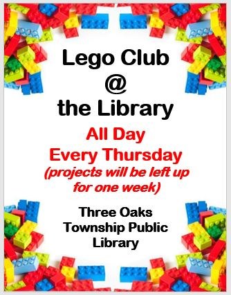 Lego Club @ the Library — Three Oaks Township Public Library